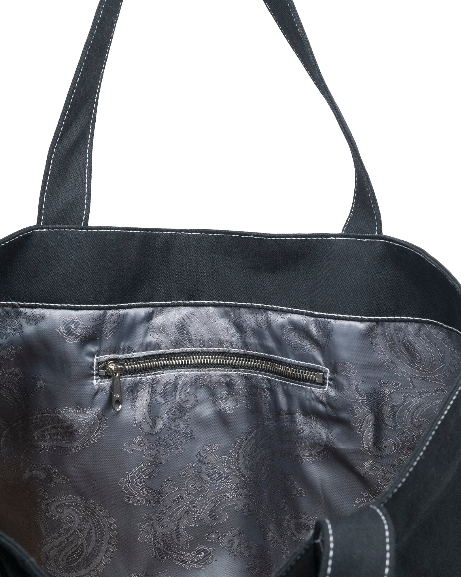 STUDIO TOTE - BLACK CONTRAST – Hangout Forever